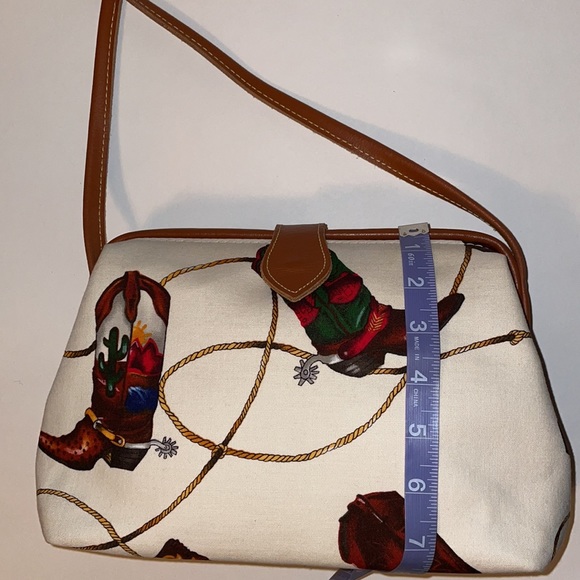 T. Cappelli | Bags | Vintage Rare T Cappella Cowboy Boot Western ...
